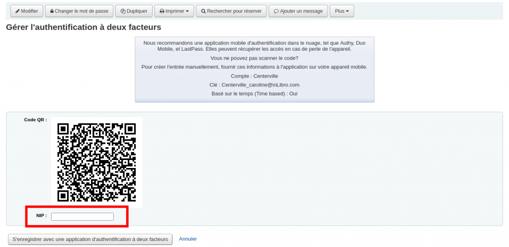 Activer l’authentification à deux facteurs à l’intranet | Solutions ...