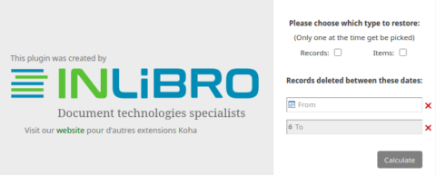 Koha Plugins | Solutions inLibro inc.